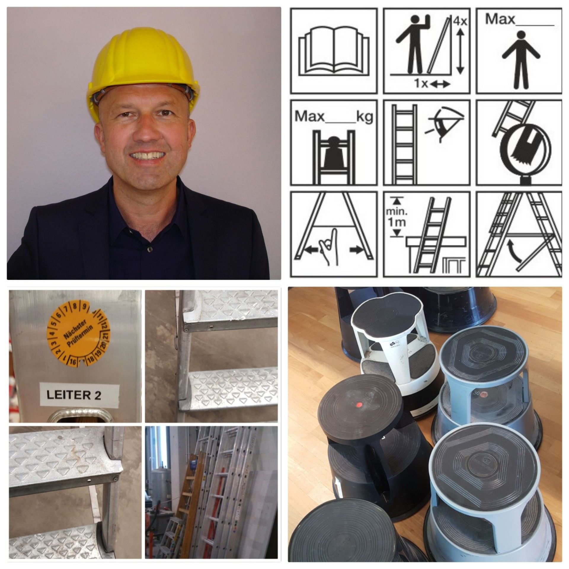 Prüfung Leitern und Tritte in Neuss / Düsseldorf und Umgebung